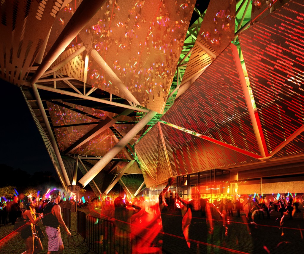 K-Pop Concert Hall ทรงทอร์นาโด จาก 2 สถาปนิกแดนกิมจิและนิวยอร์ก