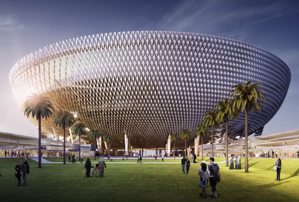ดูไบอวดโฉม Mohammed bin Rashid Stadium สนามกีฬา รูปชามหงาย